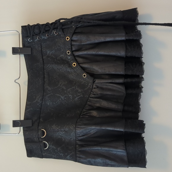 Punk Rave | Skirts | Punk Rave Norra Goth Mini Skirt | Poshmark